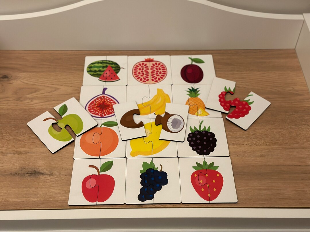 Fruits and Vegetables Matching Game for Kids, Fruits and Vegetables ...