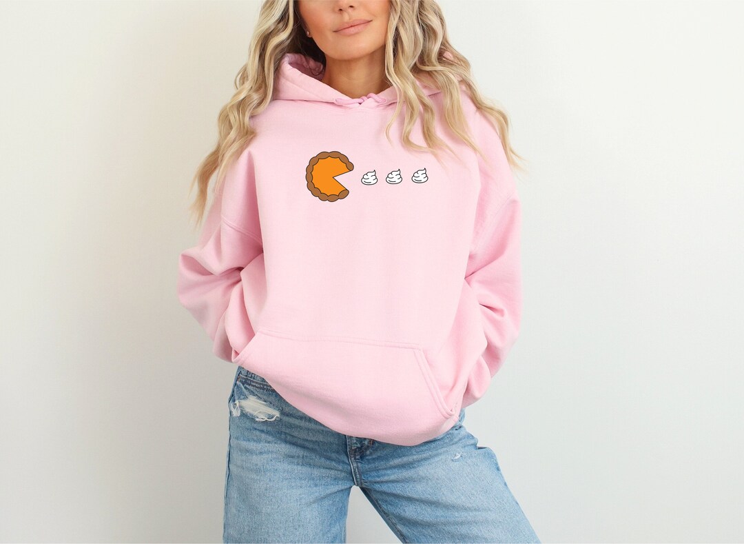 Pacman Pie Sweatshirt,pacman Fan Shirt,thanksgiving Tee,thanksgiving ...