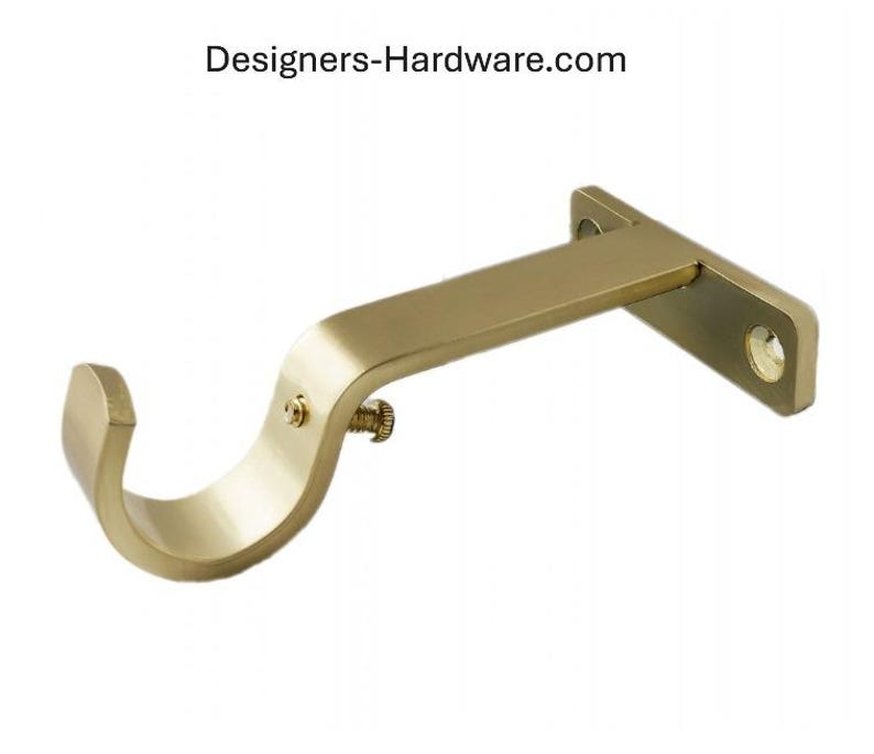 Metro Metal Horizontal Bracket for 1-1/8" Dia ( 1.125" ) Diameter Round ...