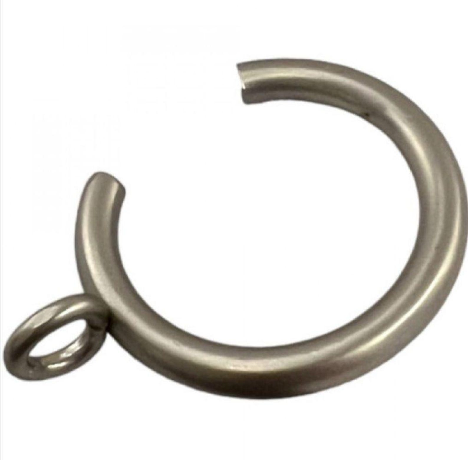 3/4"dia. Hawthorne Collection Bypass C Style Metal Ring With Eyelet ...