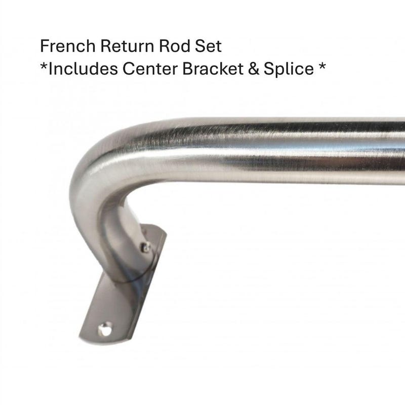 French Return Curtain Rod - Etsy