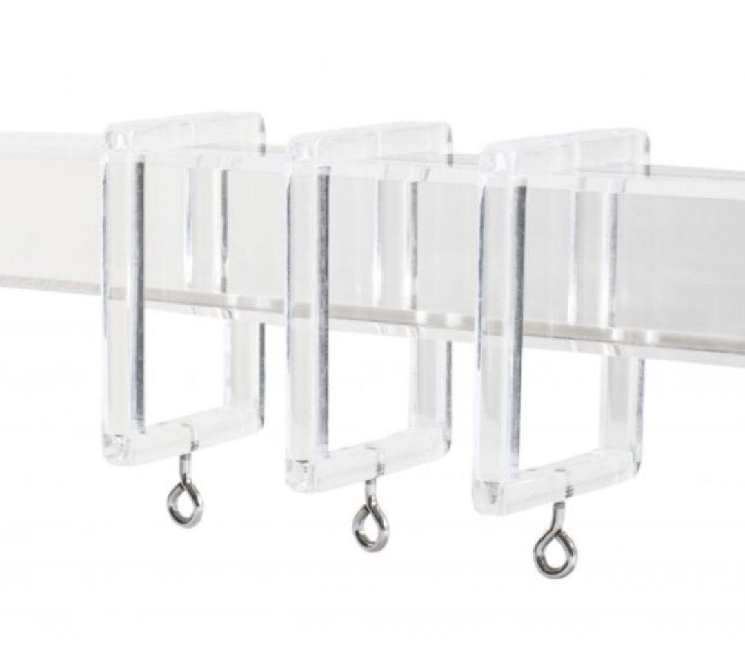 1-1/2" Square Cube Acrylic Rings - Square Metal and Sq. Bypass C ...