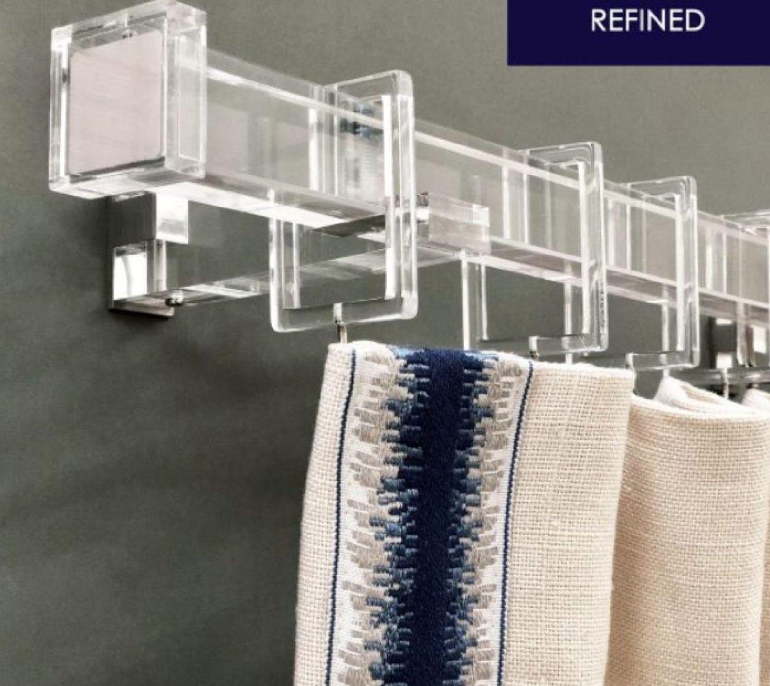 1-1/2" Square Cube Collection Brackets 4" Projection (see Listings in ...