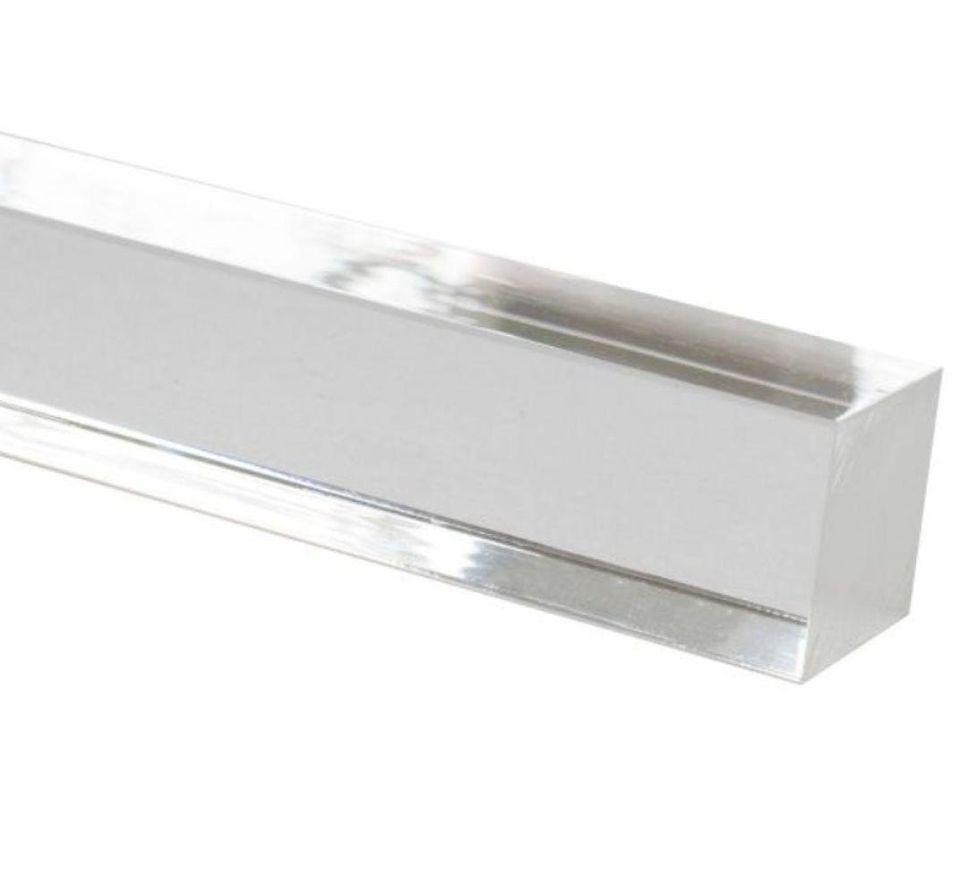 1-1/2" Square Cube Acrylic Rods (see Other Listings in This Section for ...