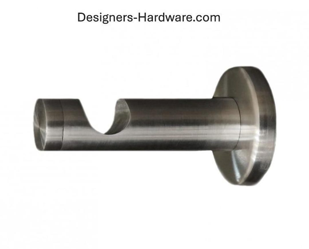 Cafe Curtain Rod 1-1/2" Projection Bracket for 1/2" Diameter Rods (see ...