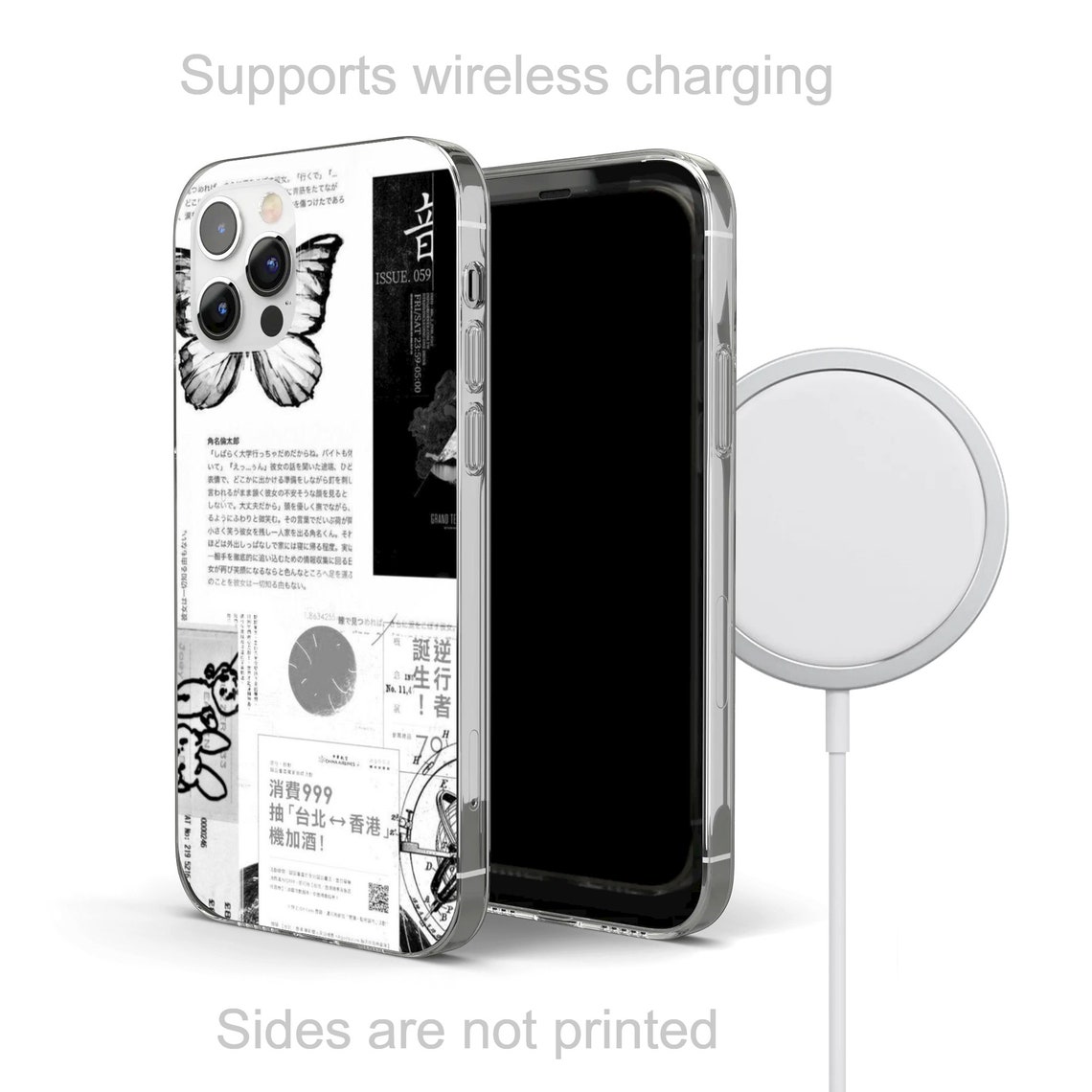 Collage Phone Case Mood Board Cover for iPhone 15 14 13 12, Samsung S23 ...