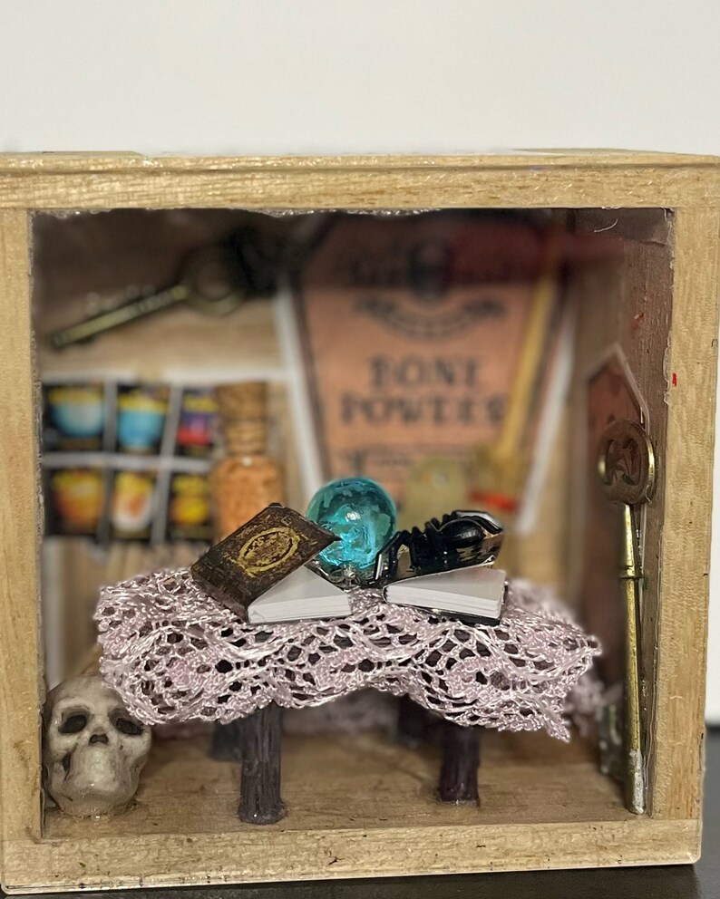 Halloween Shadow Box - Etsy