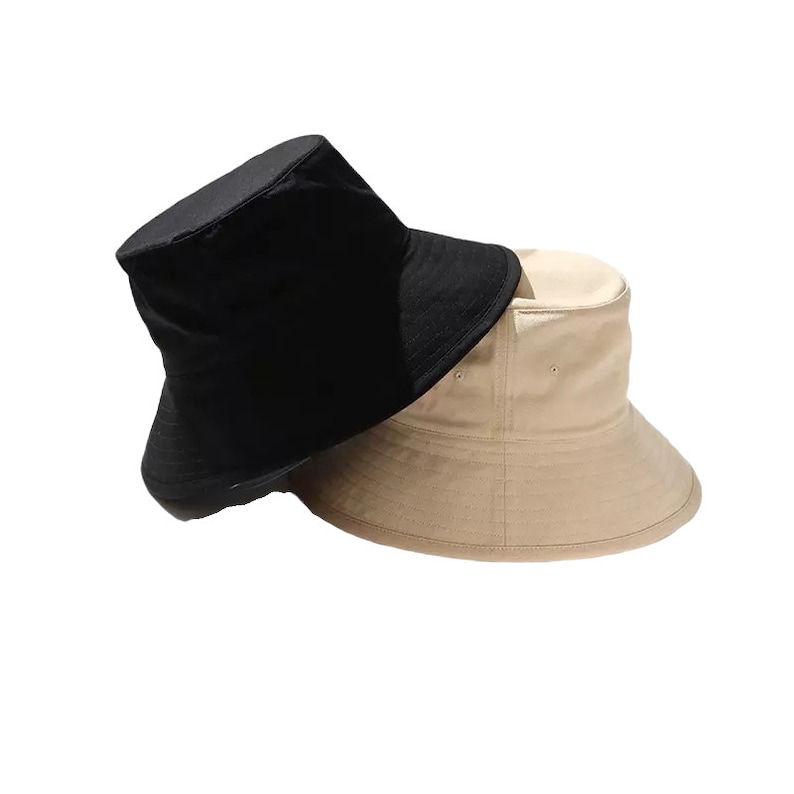 Oversized Cotton Bucket Hat - Etsy
