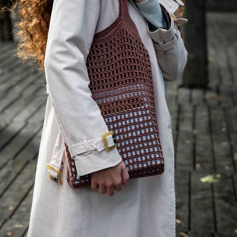 Knit Hand Bag - Etsy