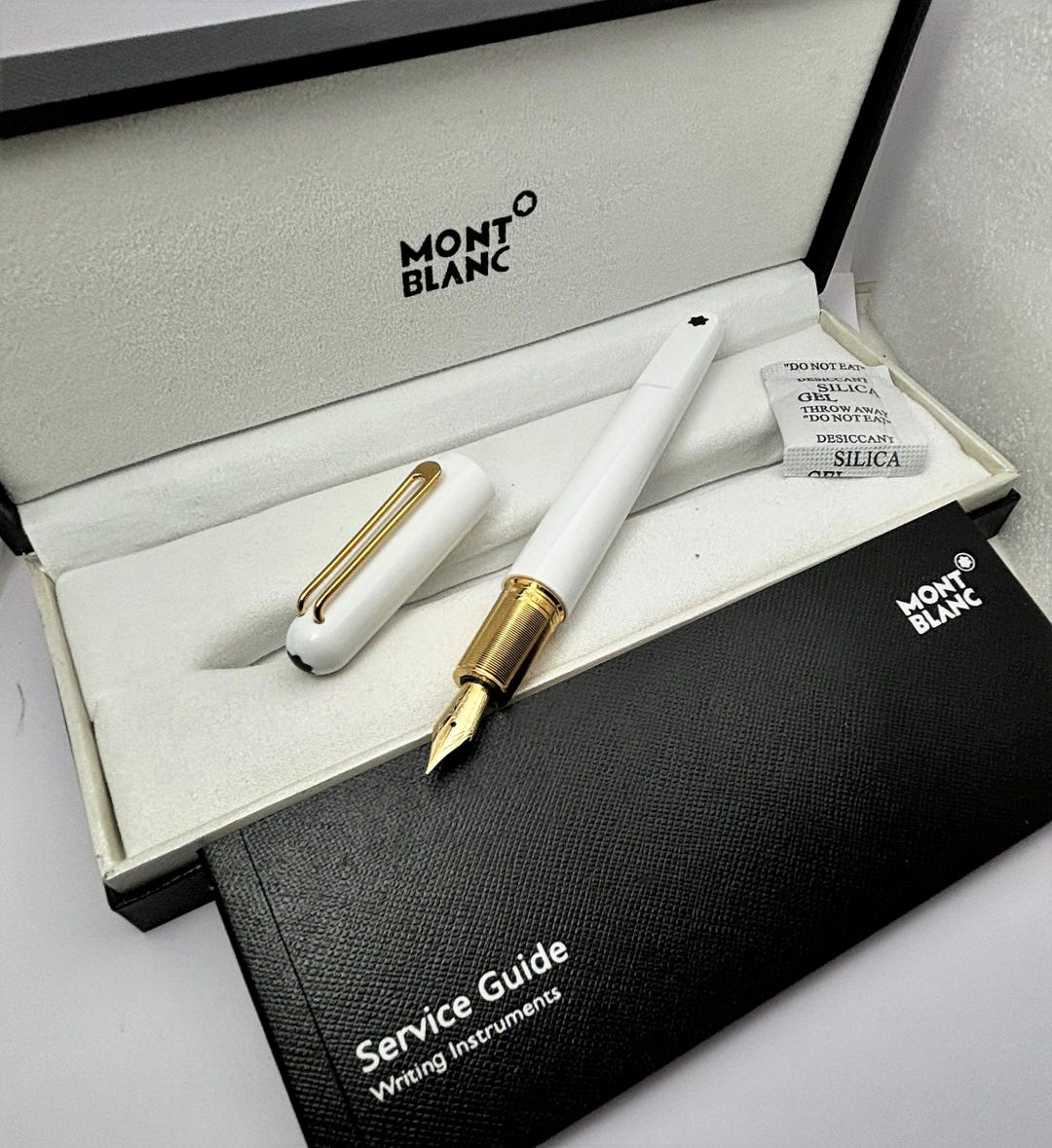 Montblanc Star Walker Full White Fountain Roller Pen - Etsy