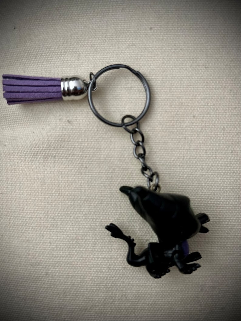 Disney Doorables Keychain maleficent Dragon - Etsy