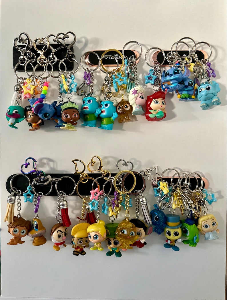 Disney Doorables Keychain fire Spirit - Etsy