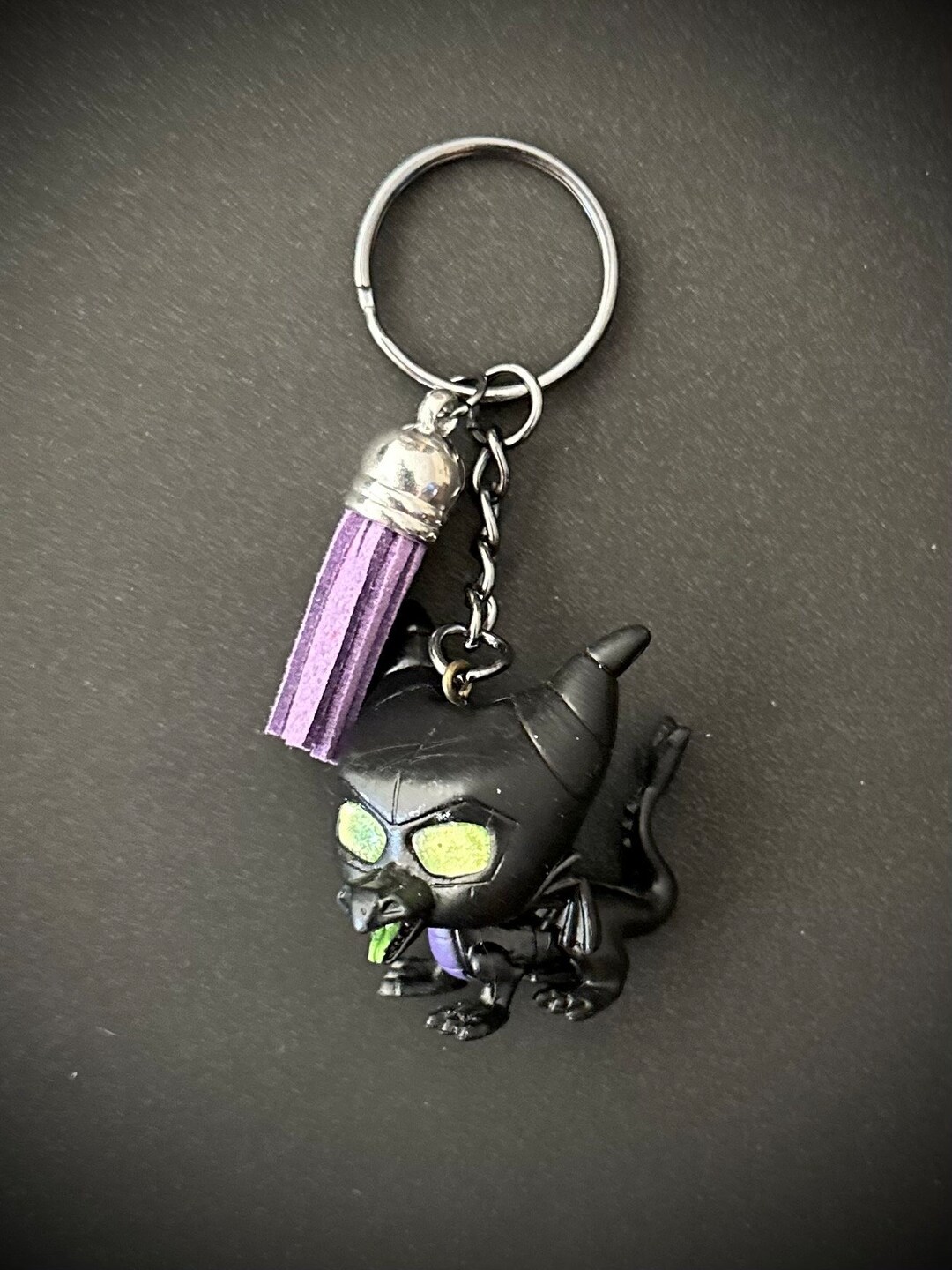 Disney Doorables Keychain maleficent Dragon - Etsy