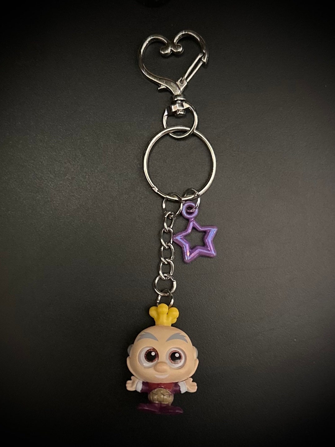 Disney Doorables Keychain king Candy - Etsy