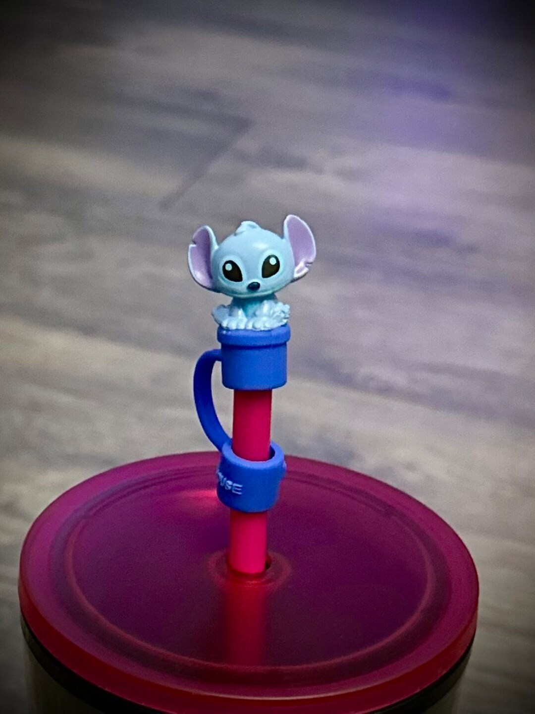 Disney Straw Topper Featuring Stitch Fits 10mm Straws and Stanley Cups ...