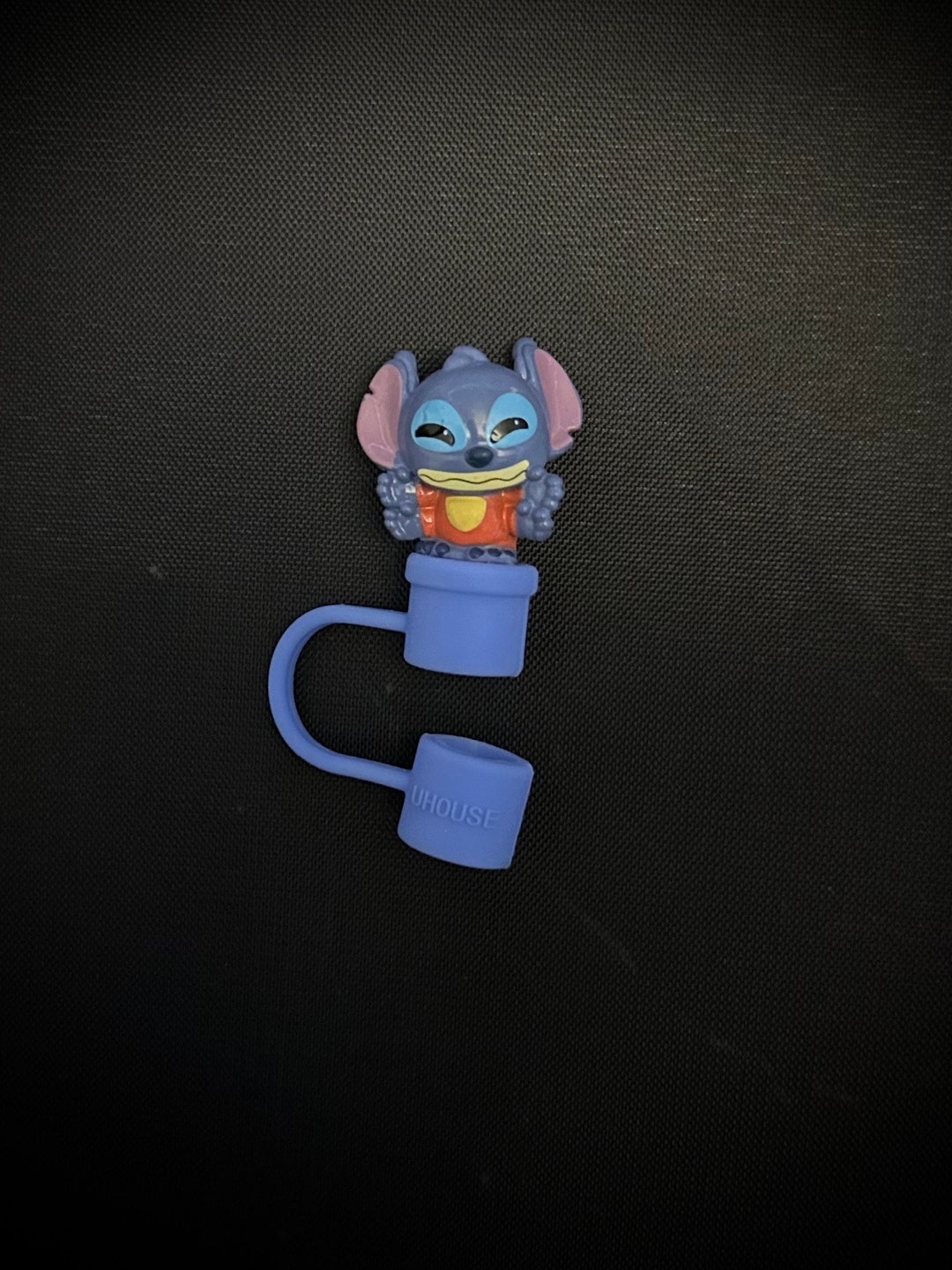 Disney Straw Topper Featuring Experiment 626 Stitch Fits 10mm Straws ...