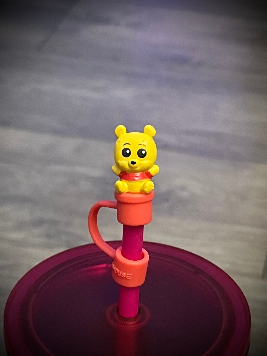 Disney Straw Topper Featuring Winnie the Pooh Fits 10mm Straws and ...