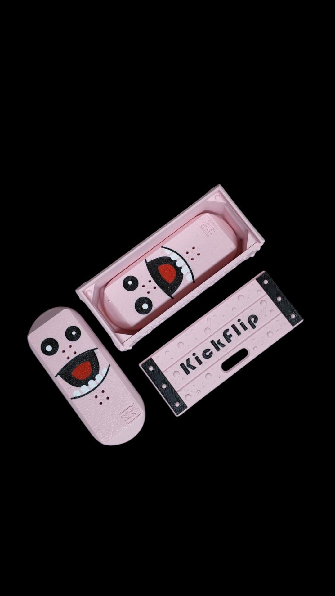 Kickflip Magnetic Fidget Skateboard | Pickle Fidget Toy Skateboard With ...