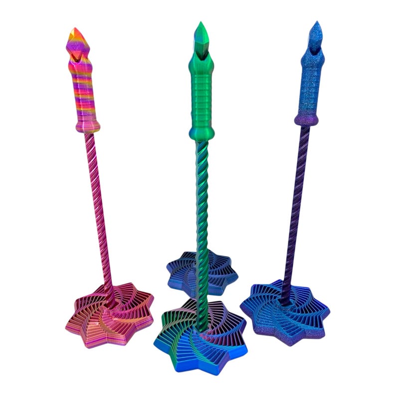 Expanding Spinning Fidget Star Wand Edition - Etsy