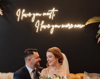 Custom Neon Sign Wedding Signs Neon Lights Outdoor Led Neon Name Signs ...