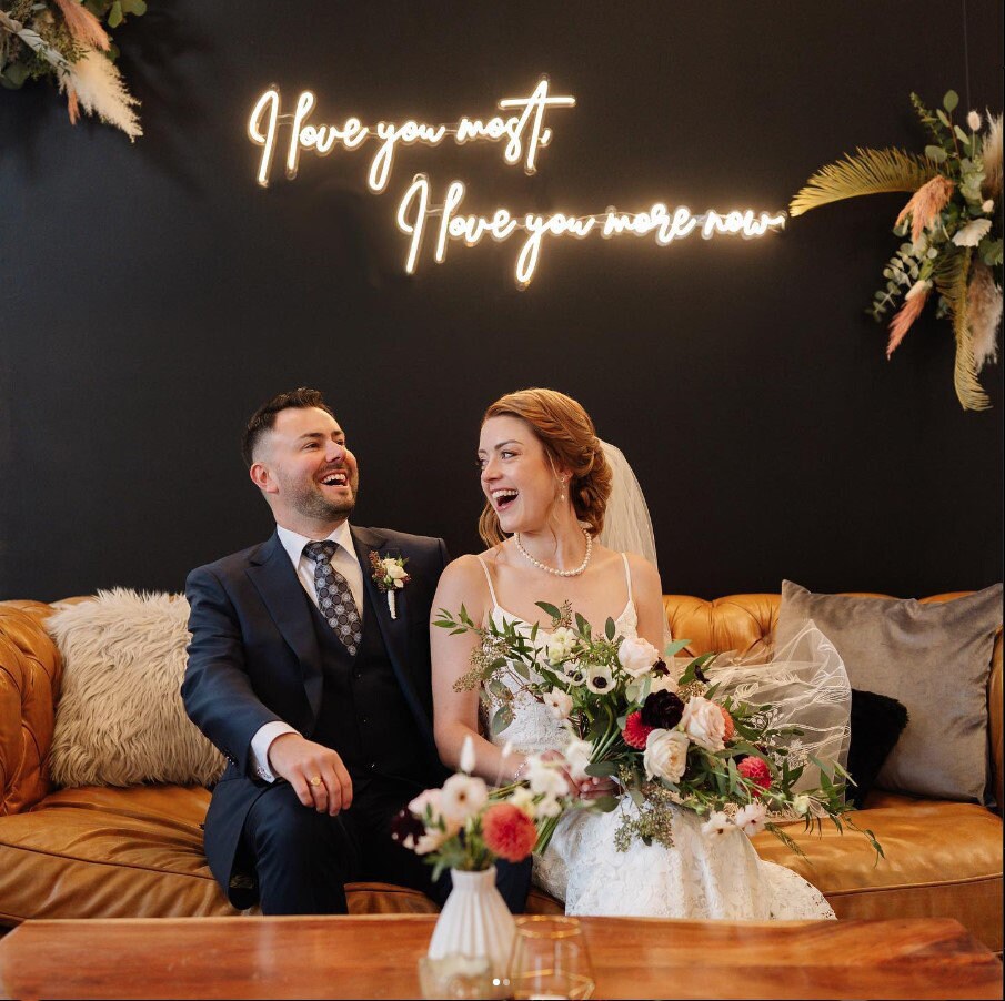 Custom Neon Sign Wedding Signs Neon Lights Outdoor Led Neon Name Signs ...