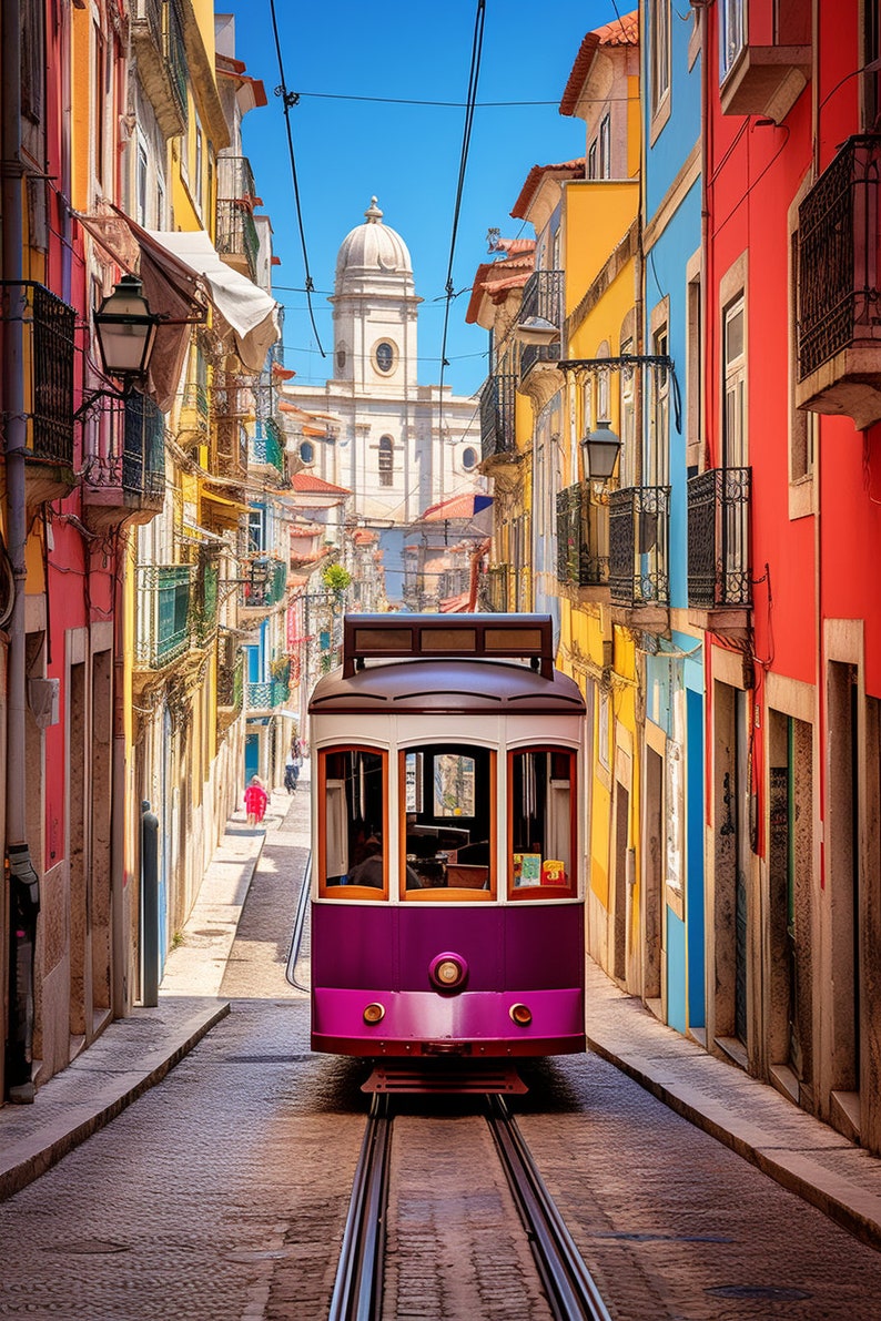 Lisbon Art Print Home Decor 4 Lisbon Print Bundle Printable Art Lisbon ...