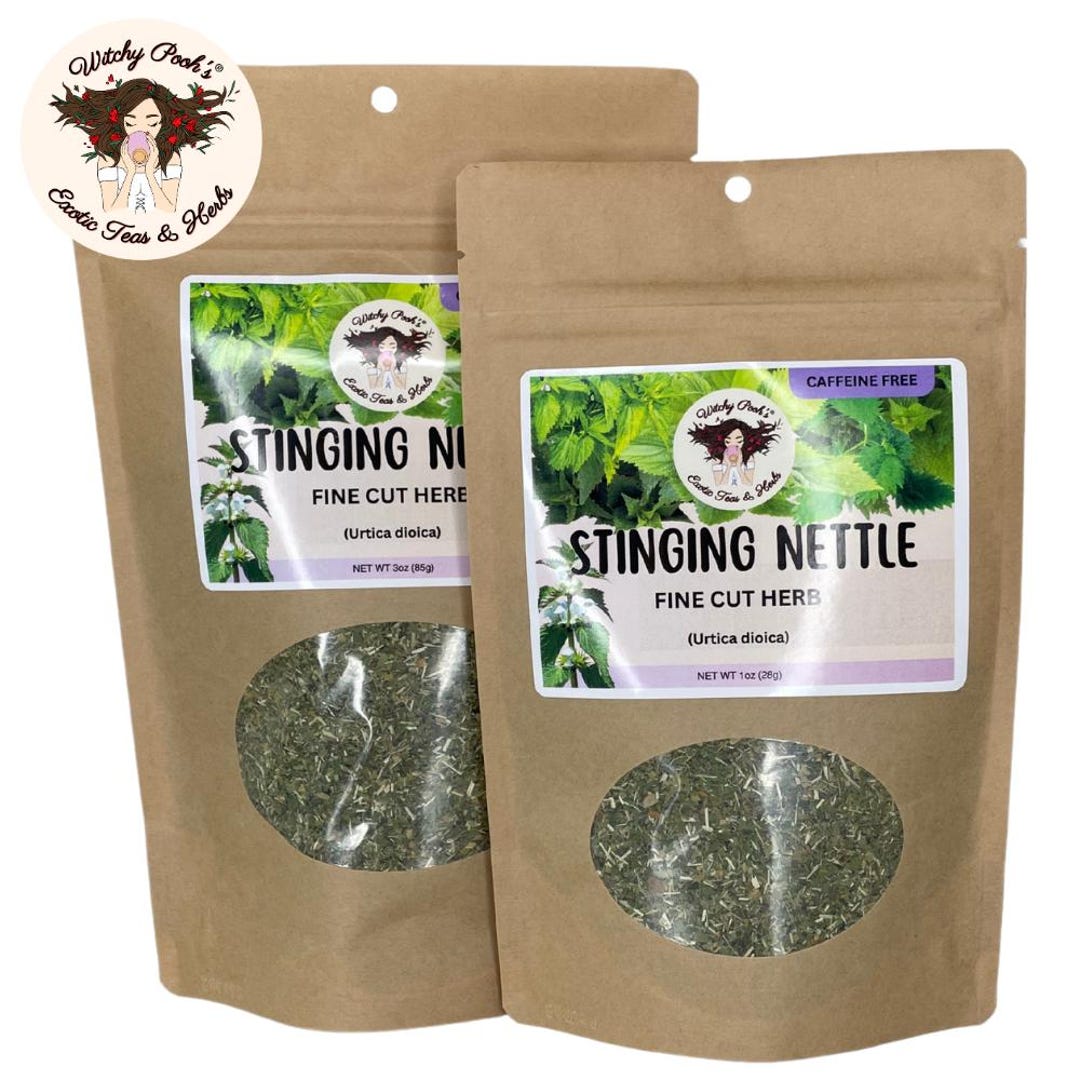 Witchy Pooh's Stinging Nettle Tea -loose Leaf, Fine Cut, Caffeine Free ...
