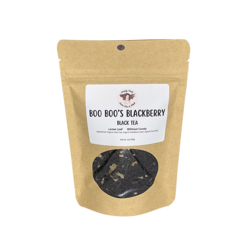 Boo Boo's Blackberry Flavored Loose Leaf Black Tea - Etsy