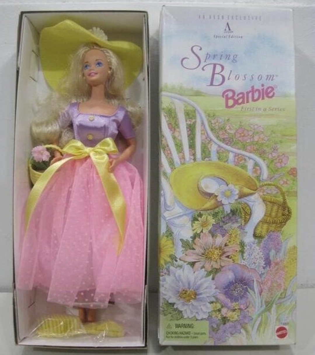 Barbie Doll Vintage 1994 Spring Blossom Barbie NIB Collector's Edition ...