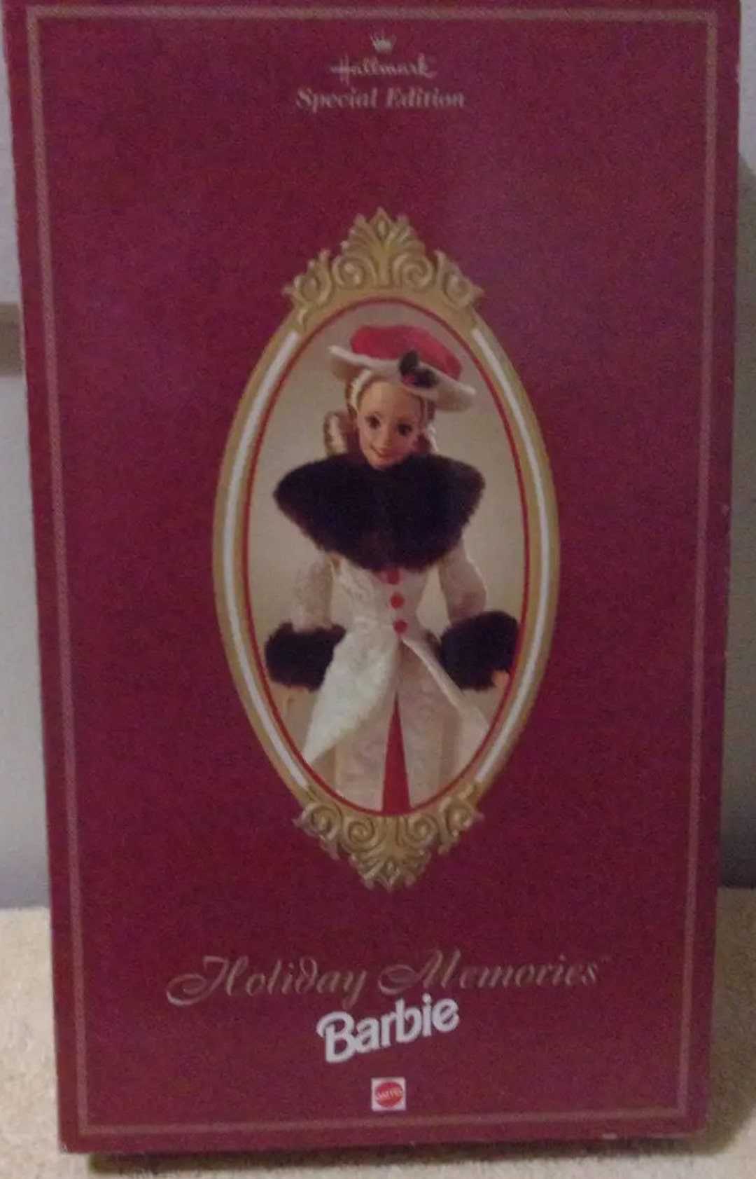 Mattel 1995 Hallmark Special Edition Holiday Memories Barbie - Etsy