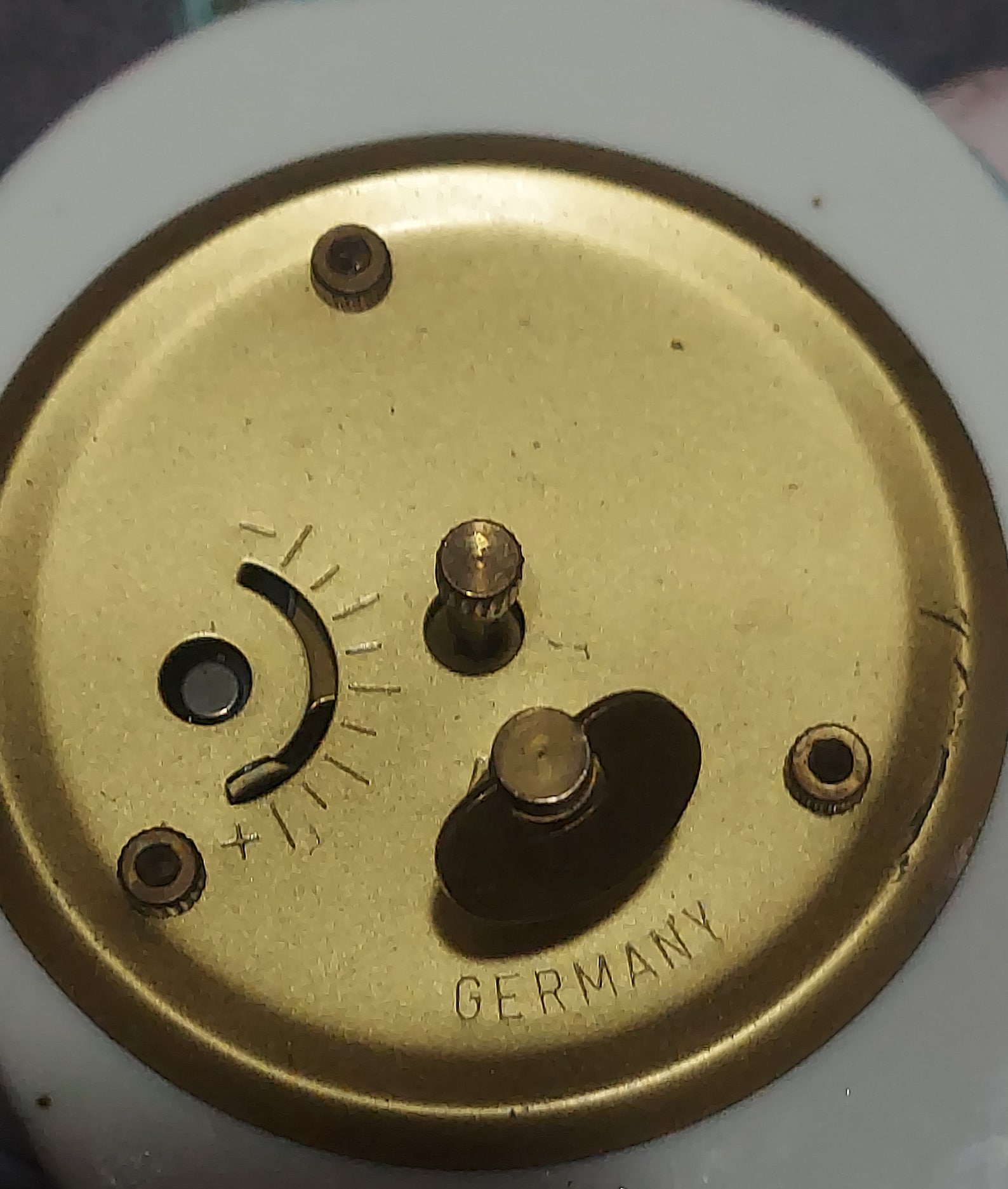 Rare West German Porcelain Mercedes Clock Vintage 1970s Capodimonte ...