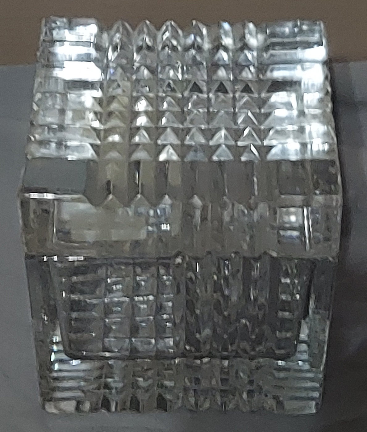 Crystal Trinket Box Mikasa Regency Crystal Trinket Box - Etsy