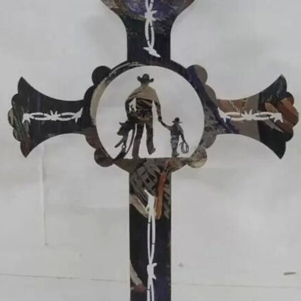 Cowboy Cross - Etsy