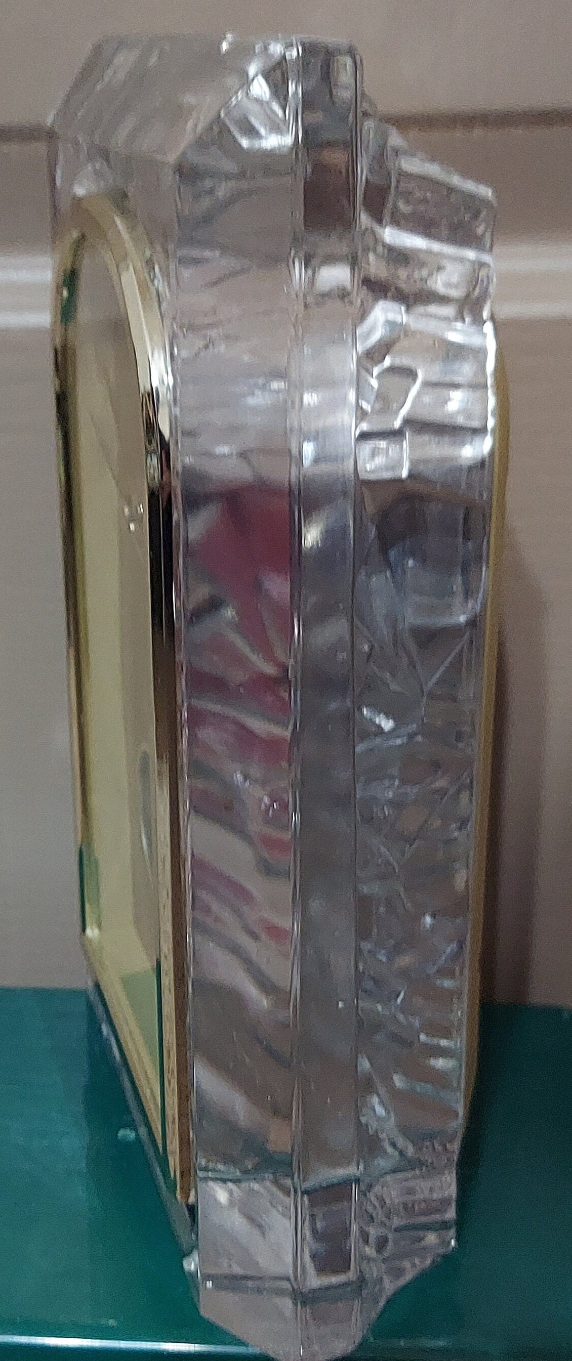 Vintage Seiko Clock 1980s Glass Mantle or Desk Clock Elegant Home Decor ...