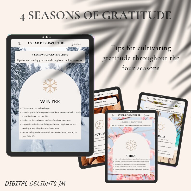 Digital Gratitude Journal, Digital Gratitude Journal for Good Notes ...