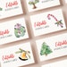 Editable Food Card Template, Printable Christmas Buffet Labels, Holiday ...