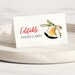 Editable Christmas Food Card Set, Printable Food Label Templates ...
