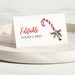 Editable Christmas Food Card Set, Printable Food Label Templates ...