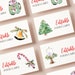 Editable Christmas Buffet Labels, Printable Food Card Template, Holiday ...