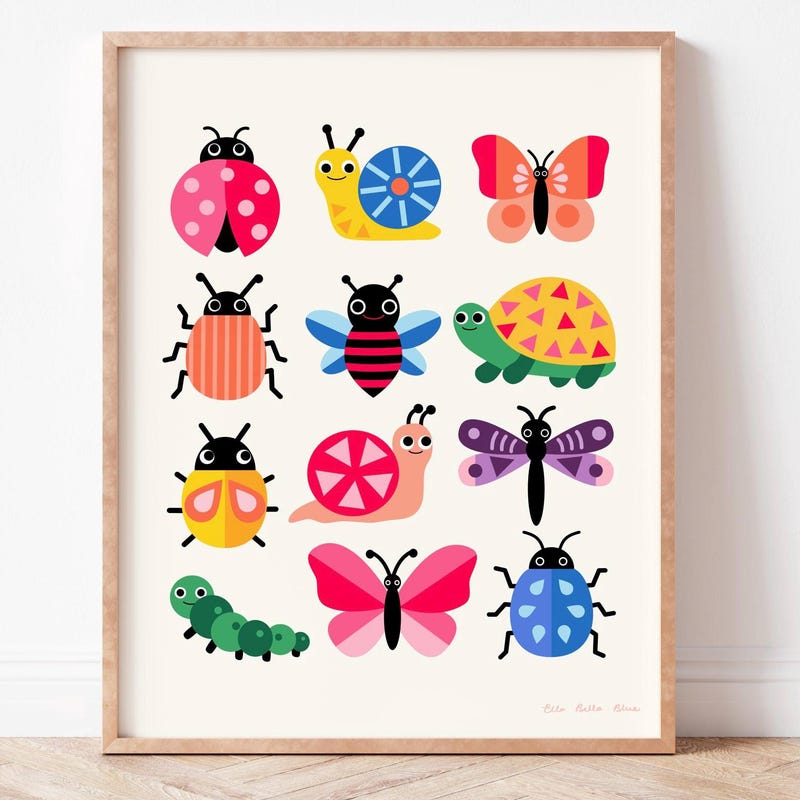 Insect Poster - Etsy