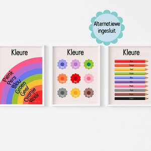 AFRIKAANS Educational Poster Bundle — 15 Printable Charts for Kids ...