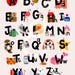 AFRIKAANS Alphabet Poster | Bright ABC Wall Art for Kids | Educational ...