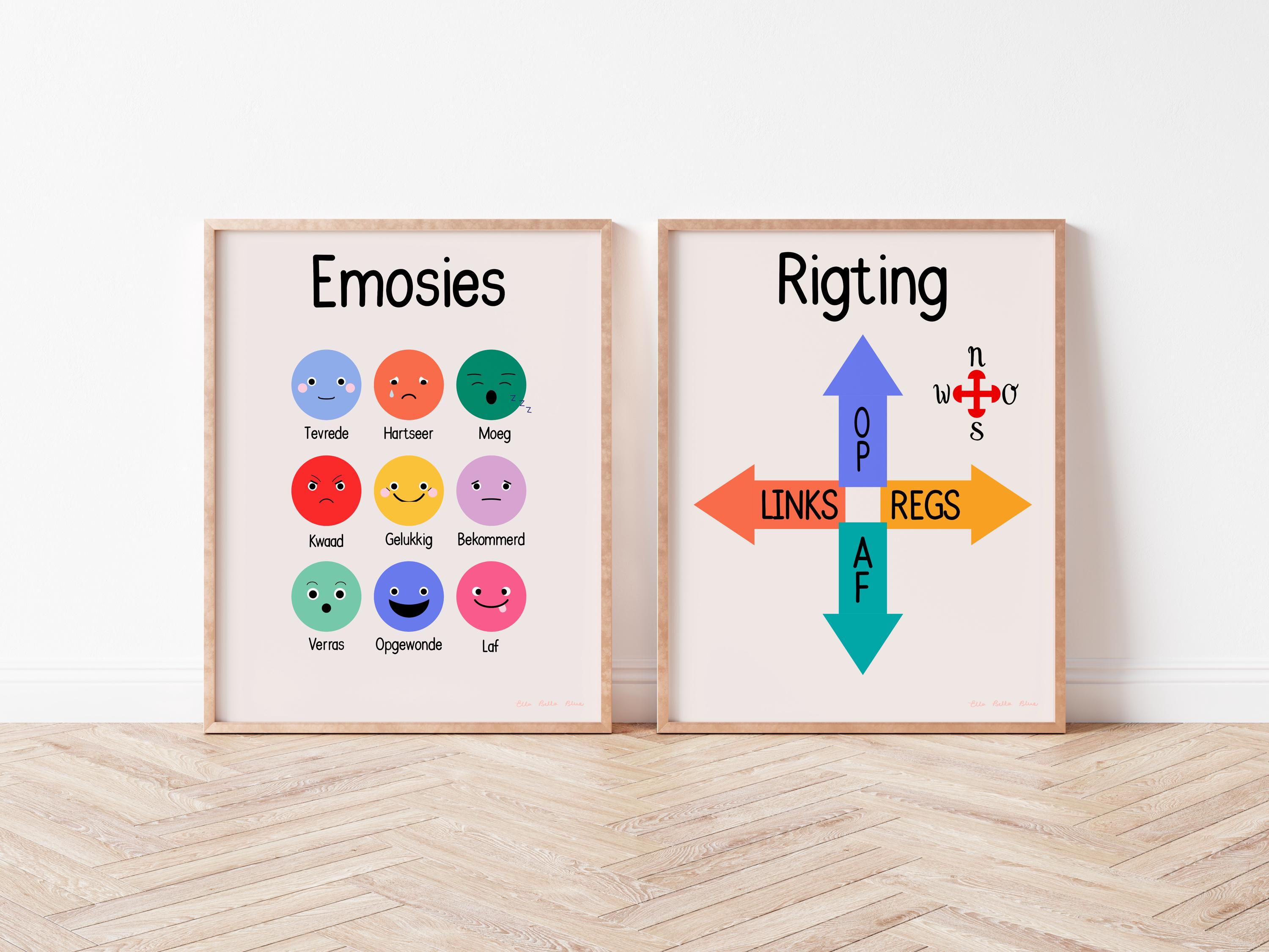 AFRIKAANS Educational Poster Bundle — 15 Printable Charts for Kids ...