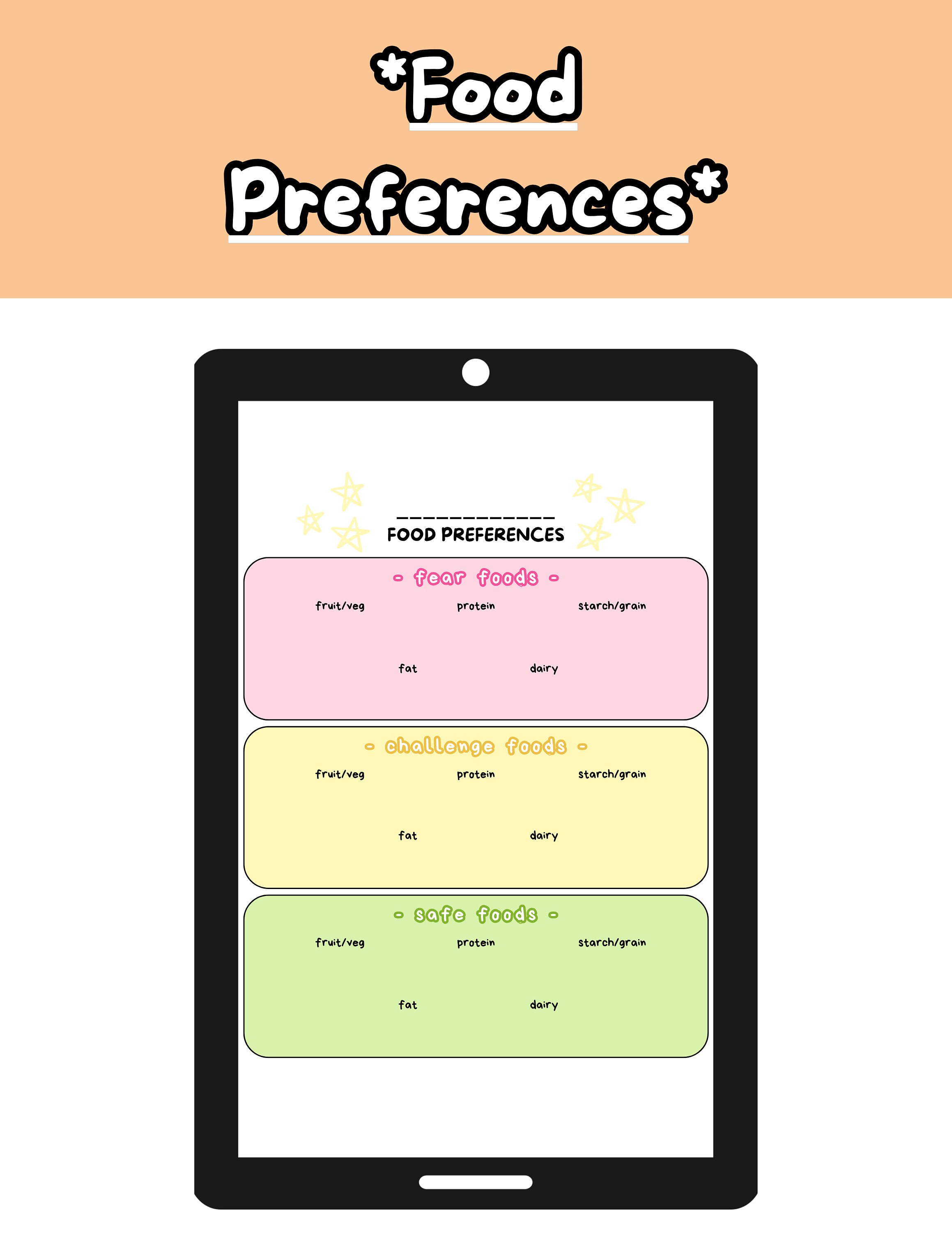 Rainbow Weekly Meal Plan | Eating Disorder Recovery | Health at Every ...