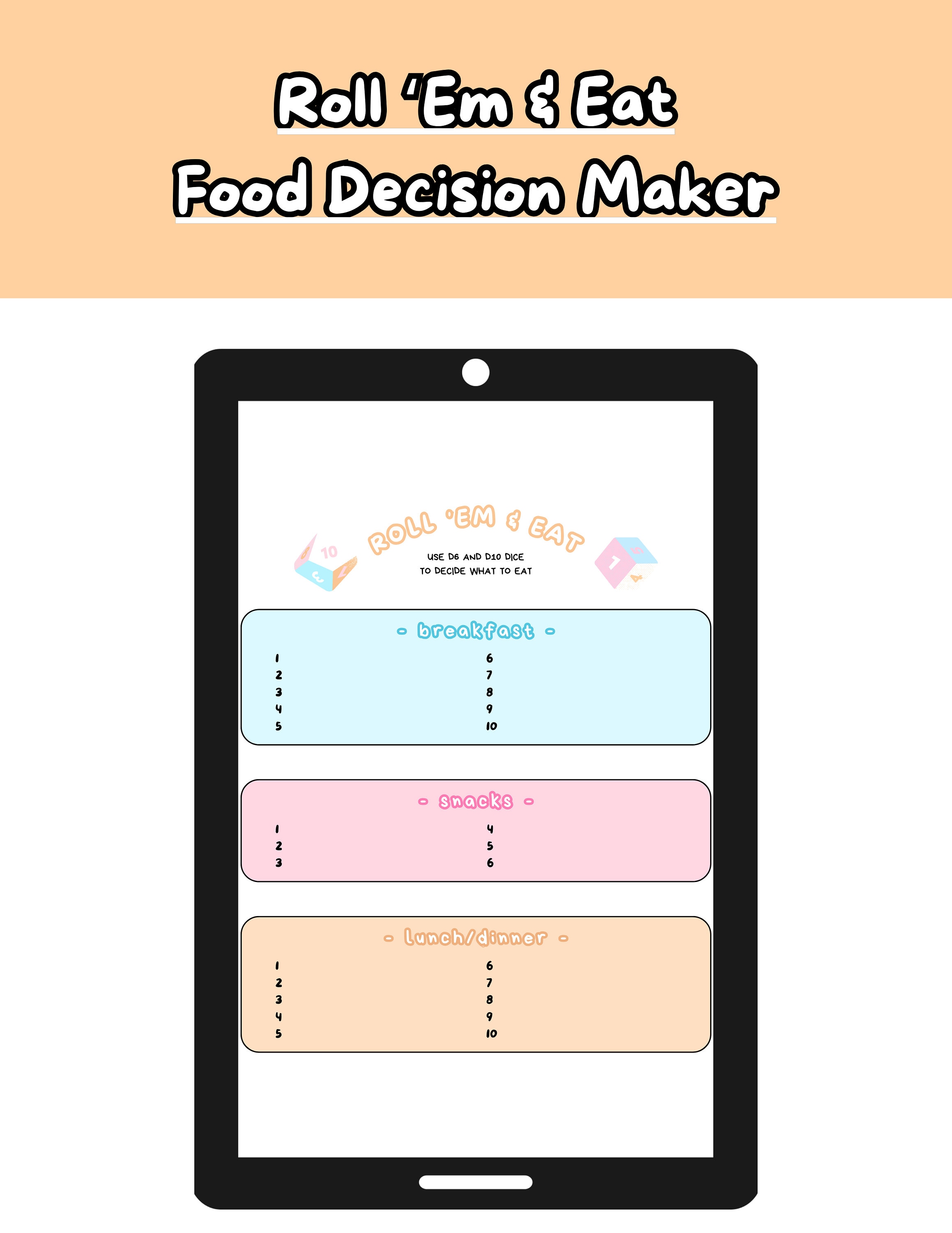 Rainbow Weekly Meal Plan | Eating Disorder Recovery | Health at Every ...