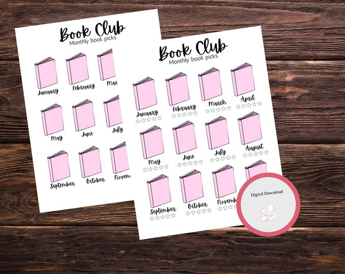 Book Club Journal Bundle - Etsy Canada