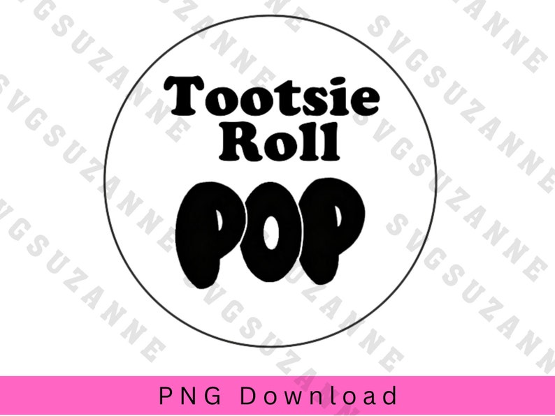 Tootsie Roll Png, Candy, Cute, Digital Download, Cricut File ...