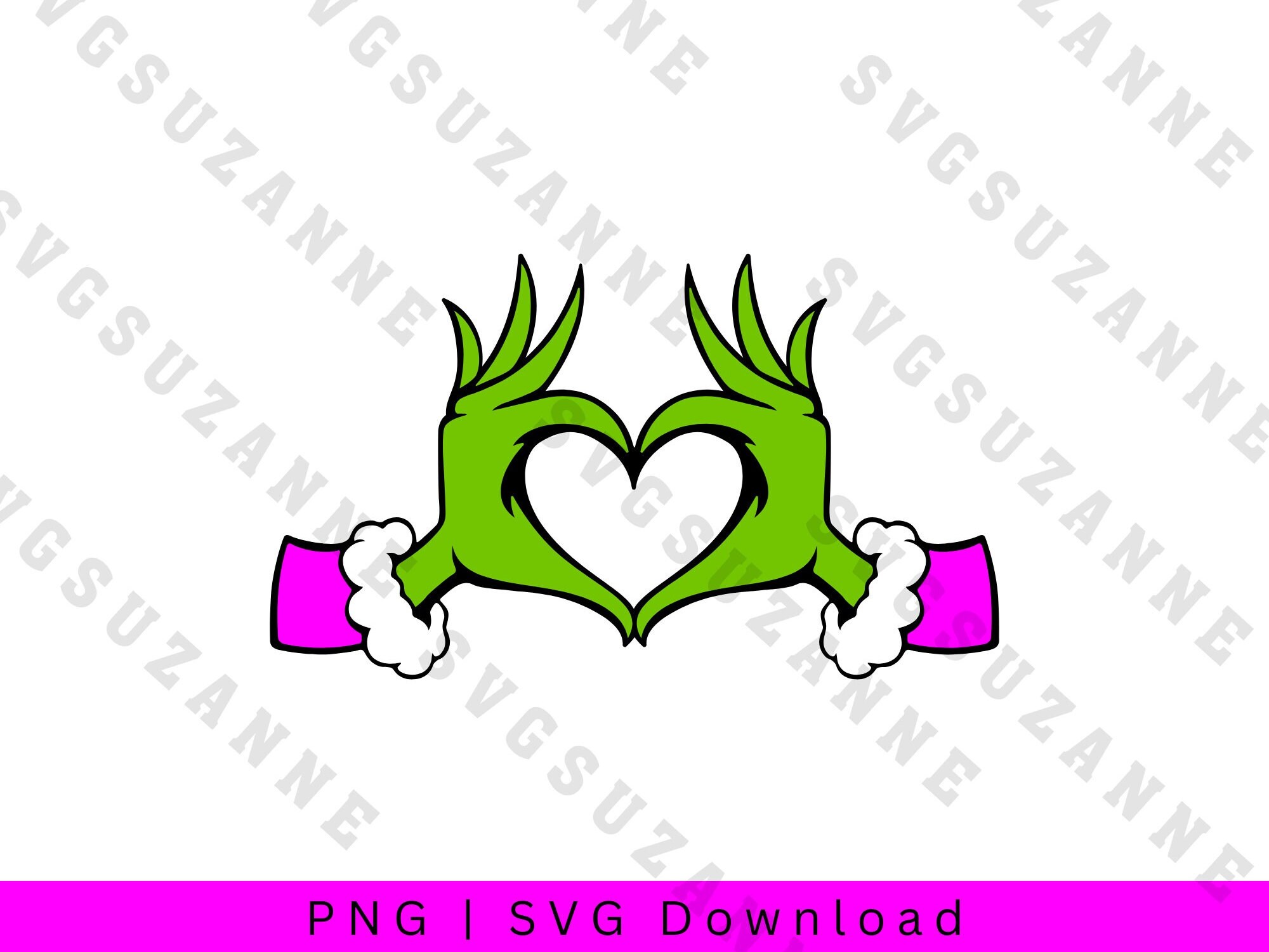 Grinch Hands Svg, Grinch Cut File, Grinch Hand Svg, Christmas Grinch ...