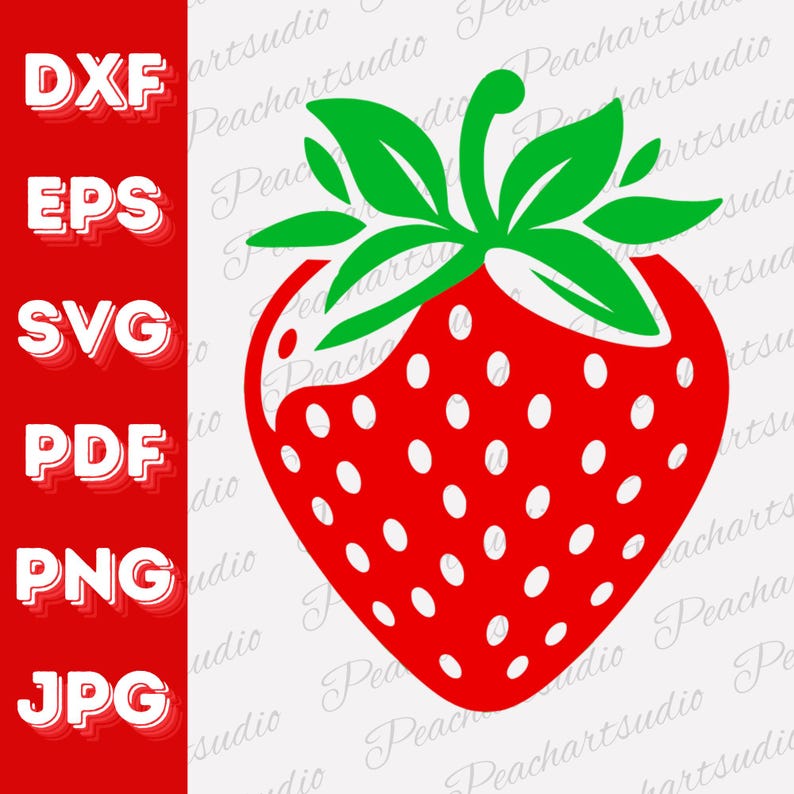 Fresa Roja Svg, Fruta Svg, Imágenes Prediseñadas de Fresa, Archivos de ...