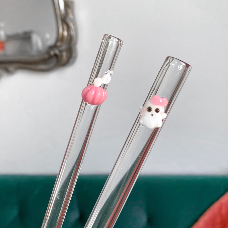 Glass Straws - Etsy